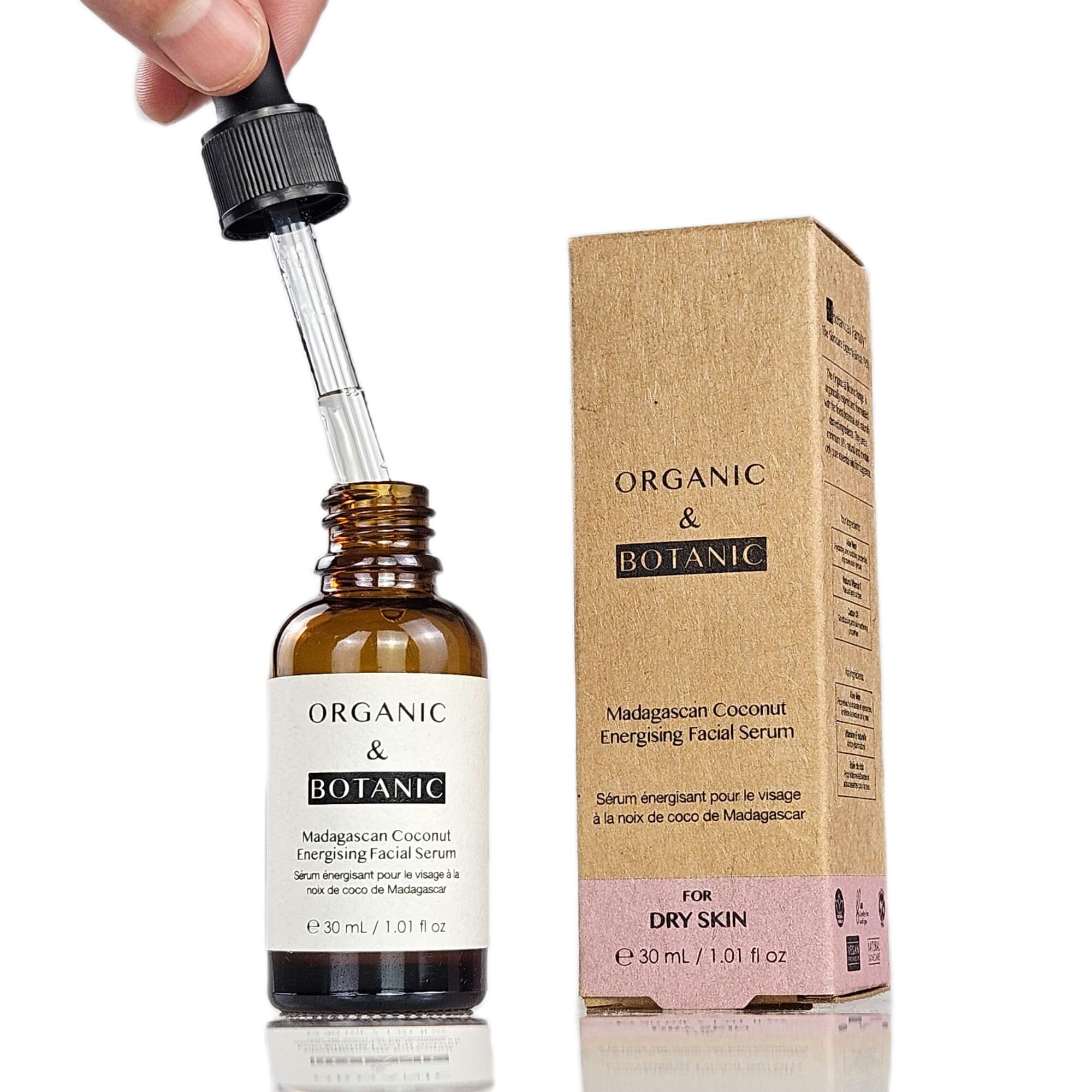 Organic & Botanic Madagascan Coconut Energising Facial Serum – The ...