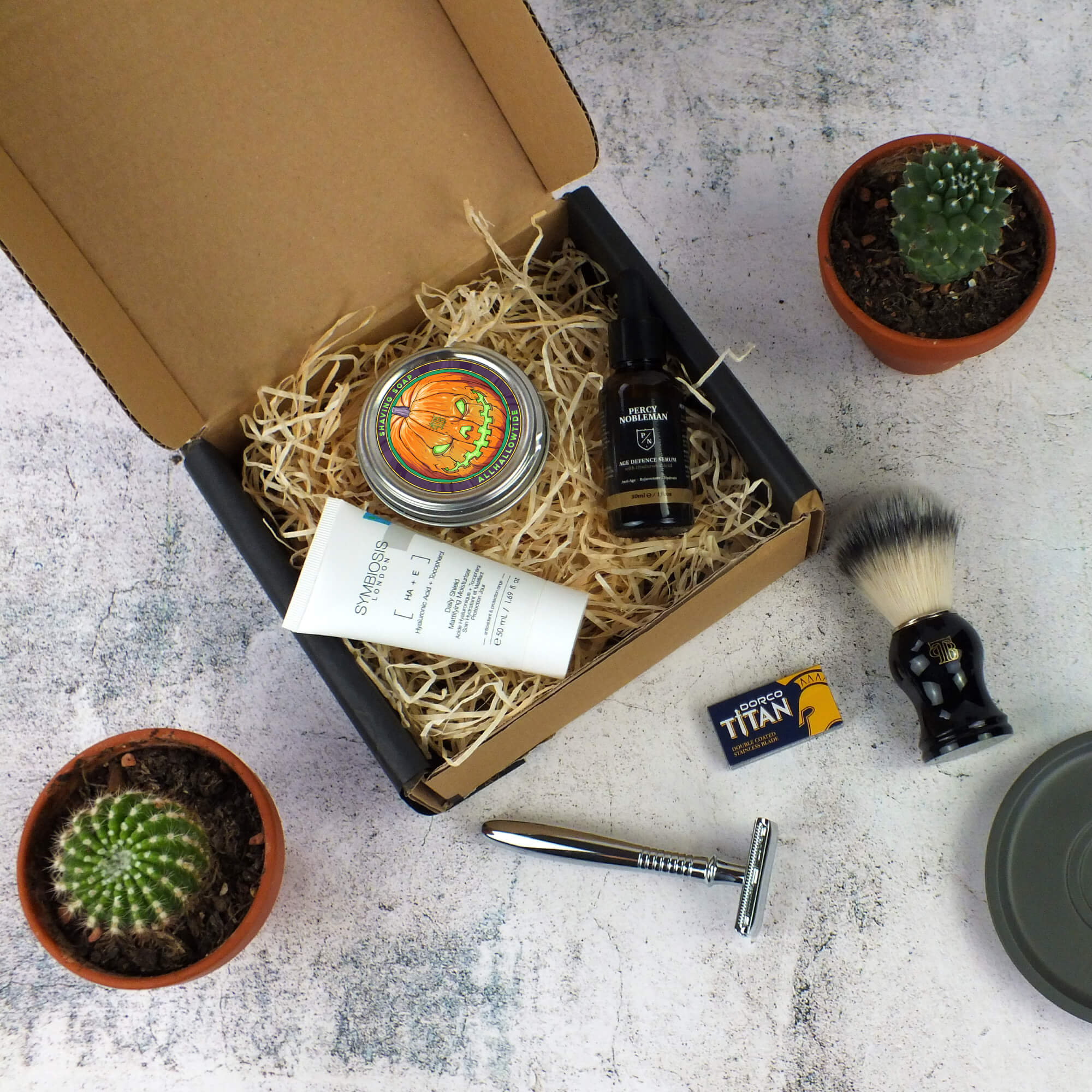 Men's Complete Shaving Kit with Moisturiser & Serum – The Personal Barber