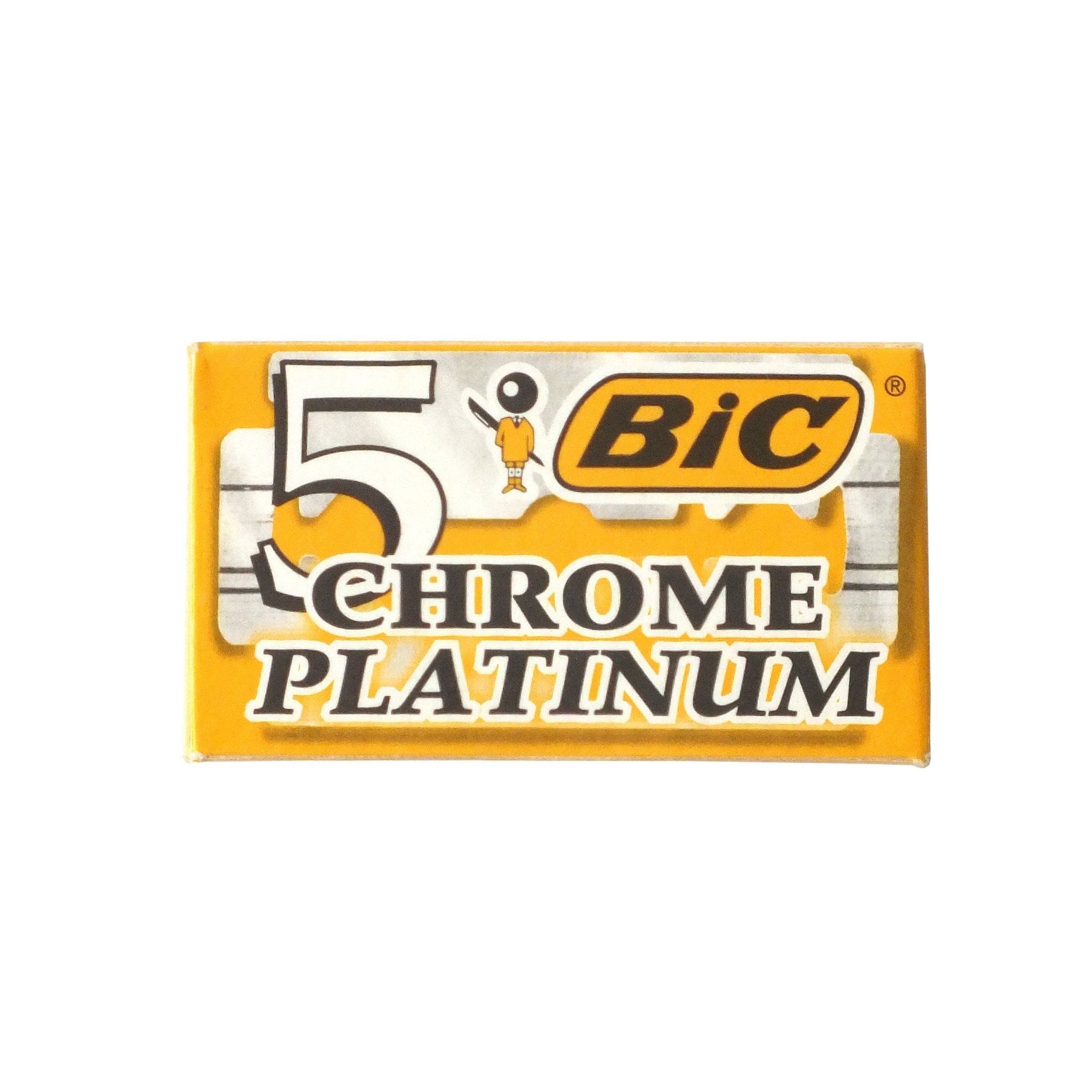 BIC Chrome Platinum DE Blades – The Personal Barber