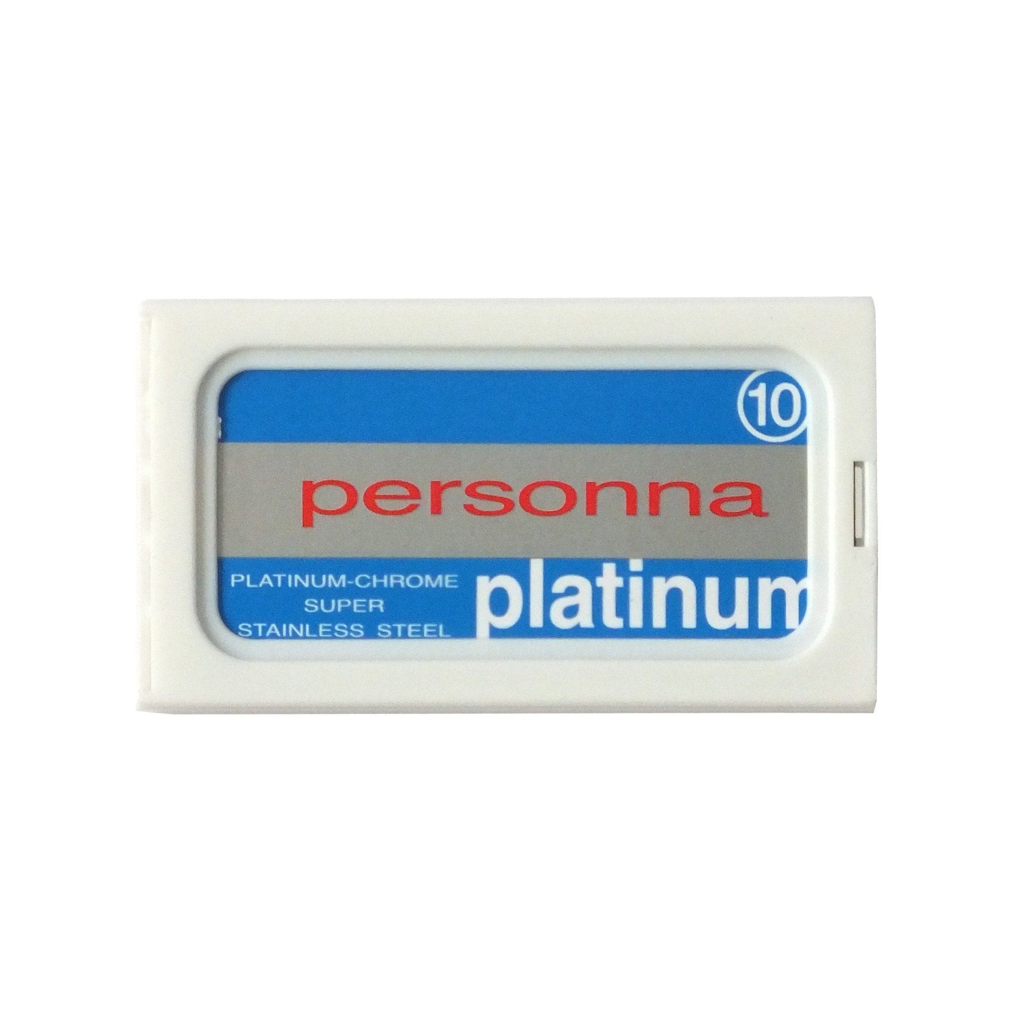 Personna Platinum DE Blades – The Personal Barber